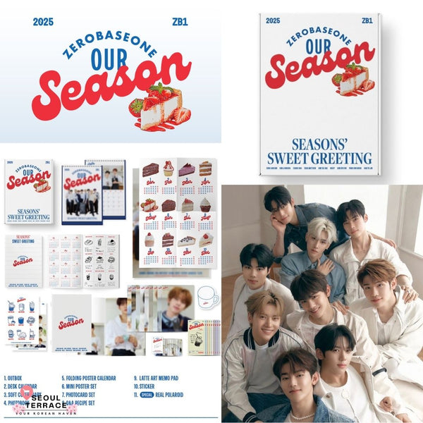 ZEROBASEONE - 'OUR SEASONS' Season's Sweet Greeting 2025 – SEOUL TERRACE