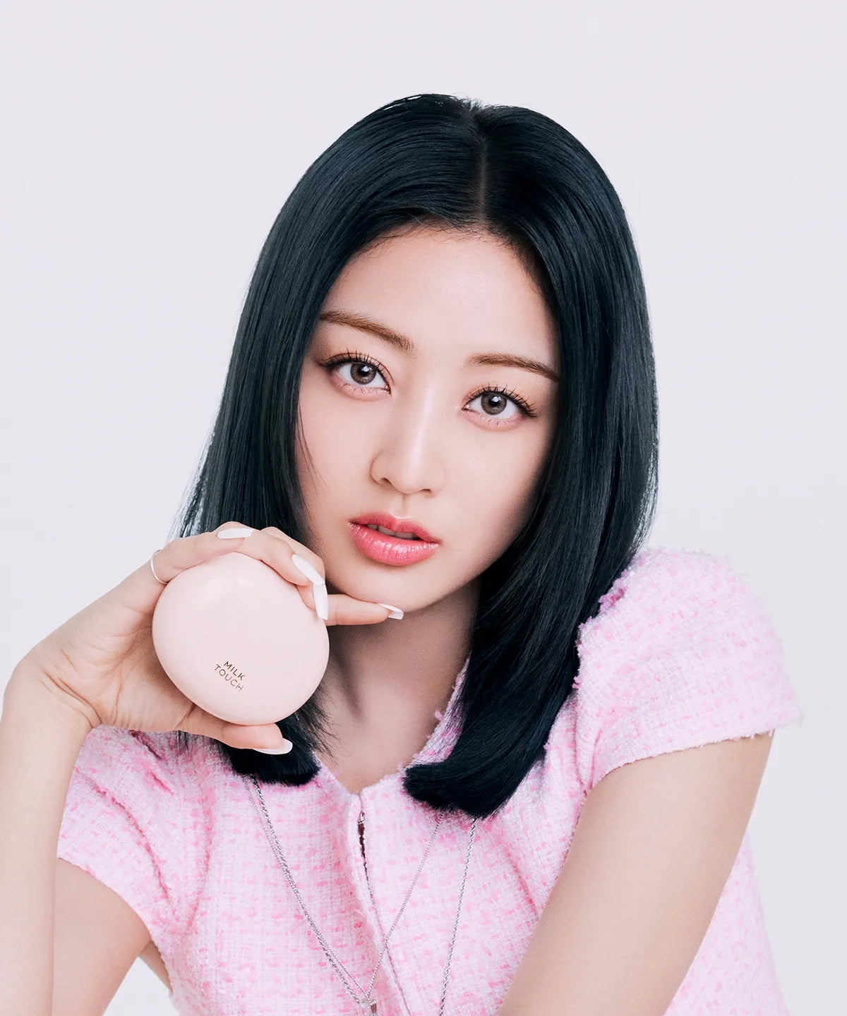 [Twice Jihyo Pick] Milk Touch All Day Skin Fit Milky Glow Cushion (Mai ...