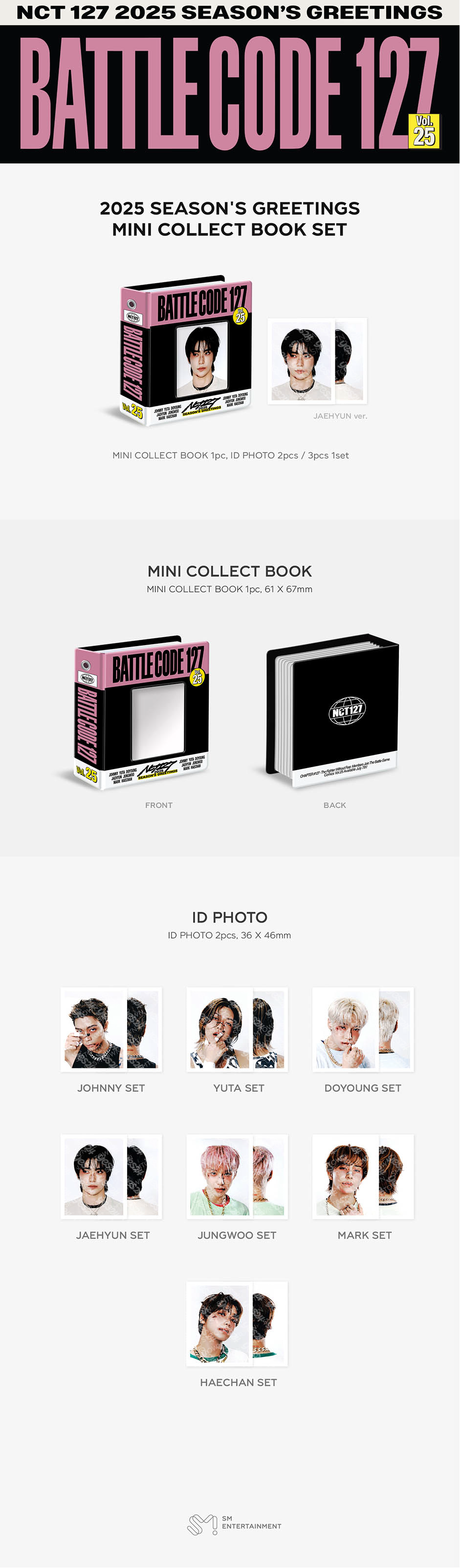 NCT 127 - Battle Code 2025 SEASON'S GREETINGS Merch MD – SEOUL TERRACE