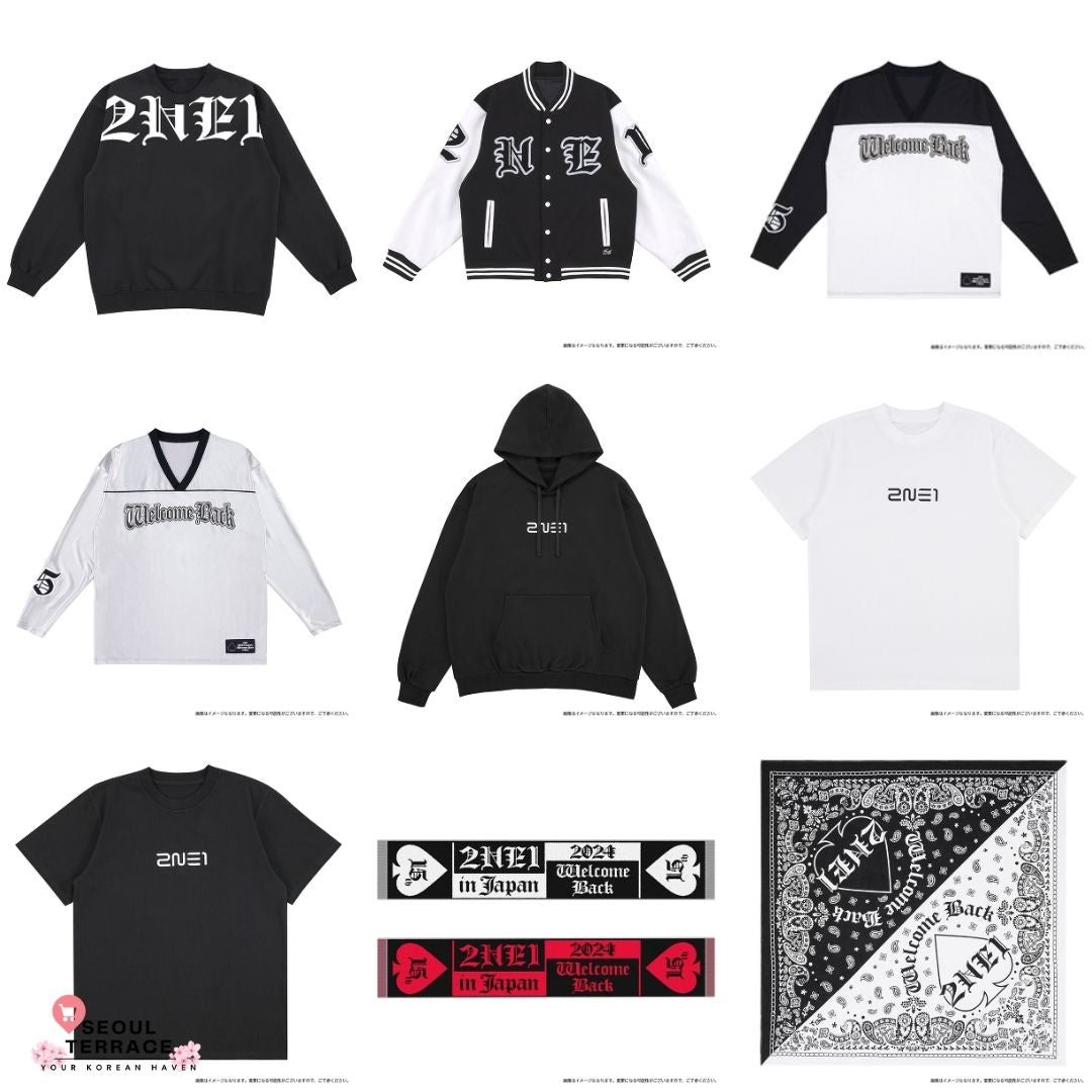 2NE1 JAPAN - 'WELCOME BACK' OFFICIAL MERCH MD – SEOUL TERRACE
