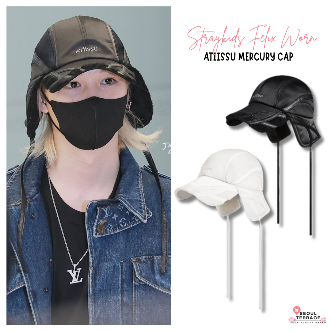 [Straykids Felix Worn] Atiissu Mercury Cap – SEOUL TERRACE