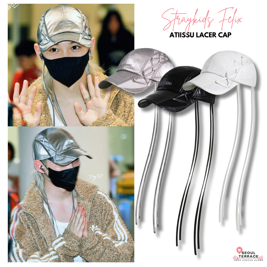 [Straykids Felix Worn] Atiissu Lacer Cap – SEOUL TERRACE