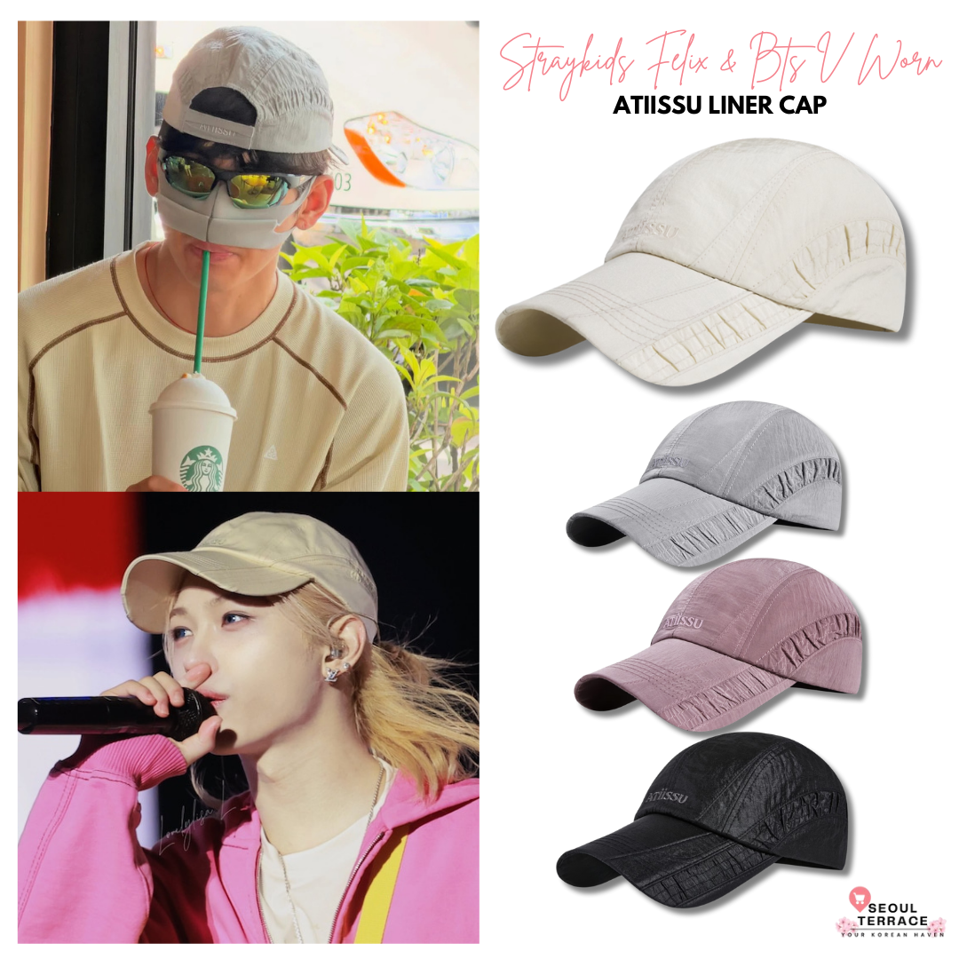 [Straykids Felix & Bts V Worn] Atiissu Liner Cap – SEOUL TERRACE
