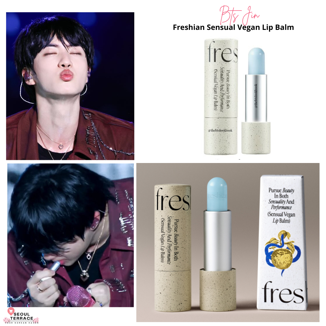 [BTS Jin Pick] Freshian Lucky Blue Edition (Vegan) Lip Balm-10 New Hop ...