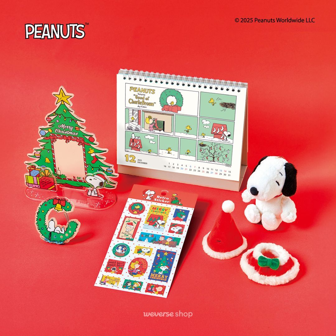 Snoopy The Peanuts Holiday Collection - Season’s Greetings – SEOUL TERRACE