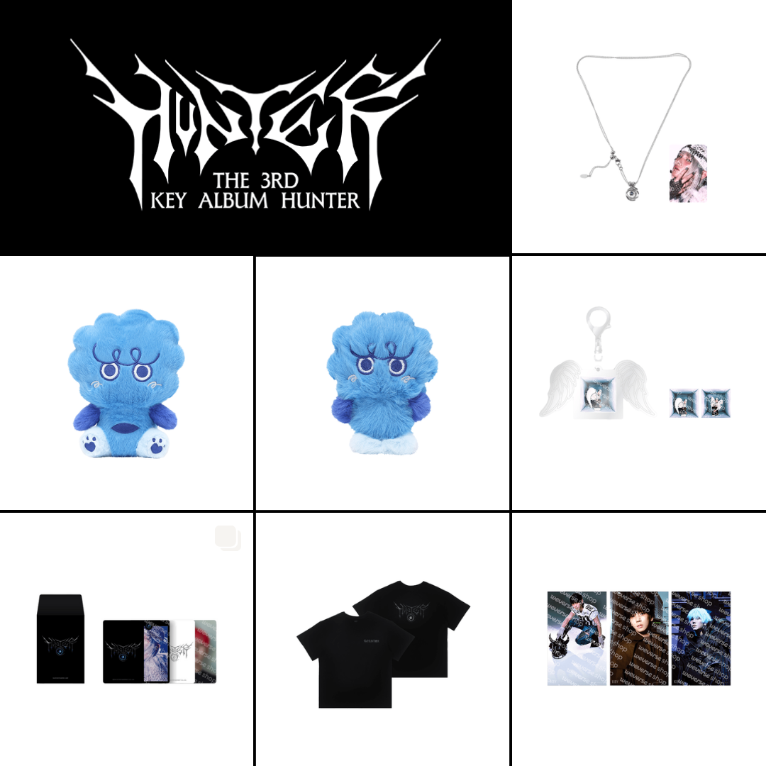 SHINee KEY The 3rd Album [HUNTER] Official Merchandise – SEOUL TERRACE
