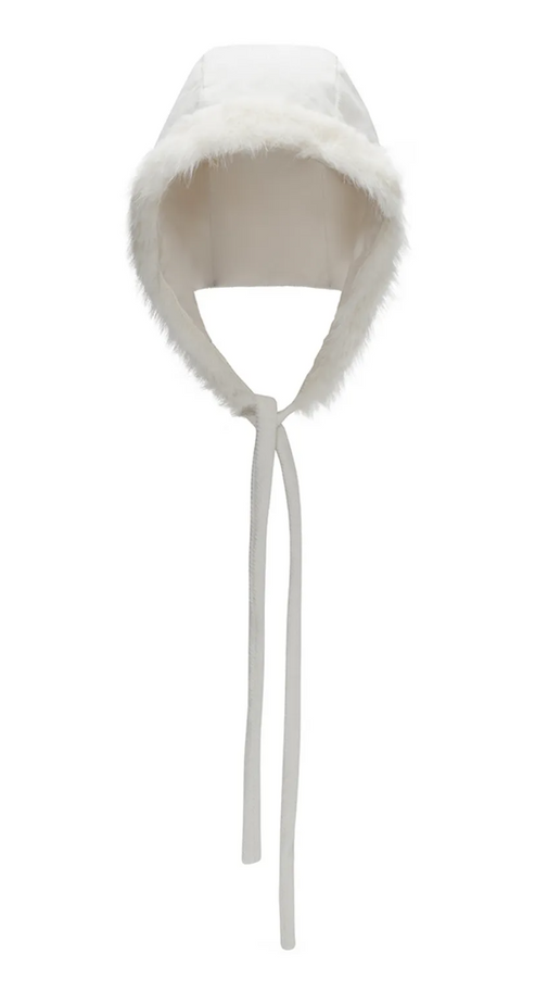 [Ive Wonyoung Worn] Awesome Needs Fur Bonnet Hat – SEOUL TERRACE