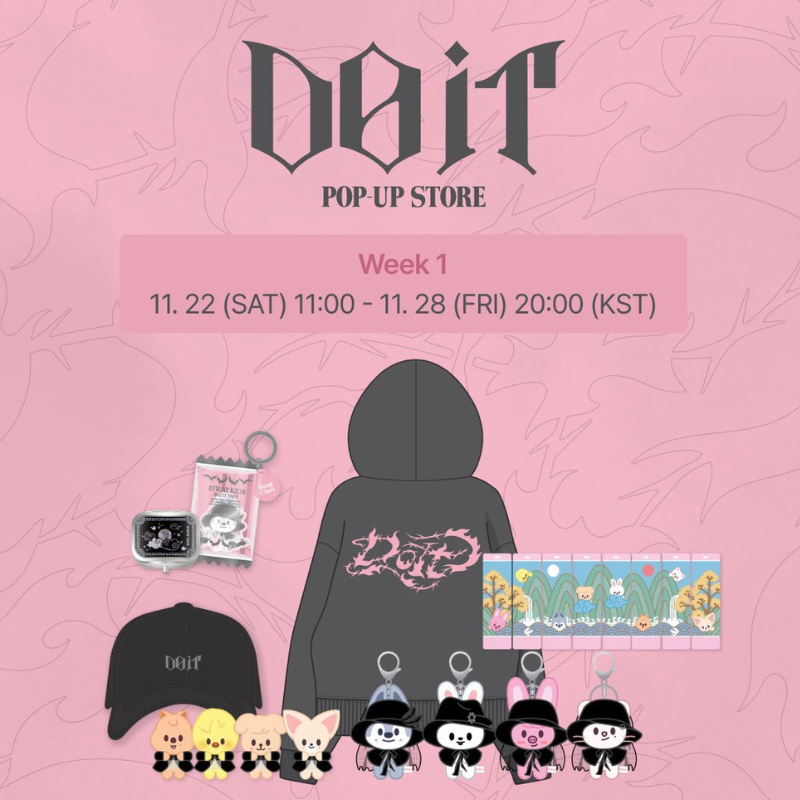 Stray Kids DO IT POP-UP STORE OFFICIAL MERCH – SEOUL TERRACE
