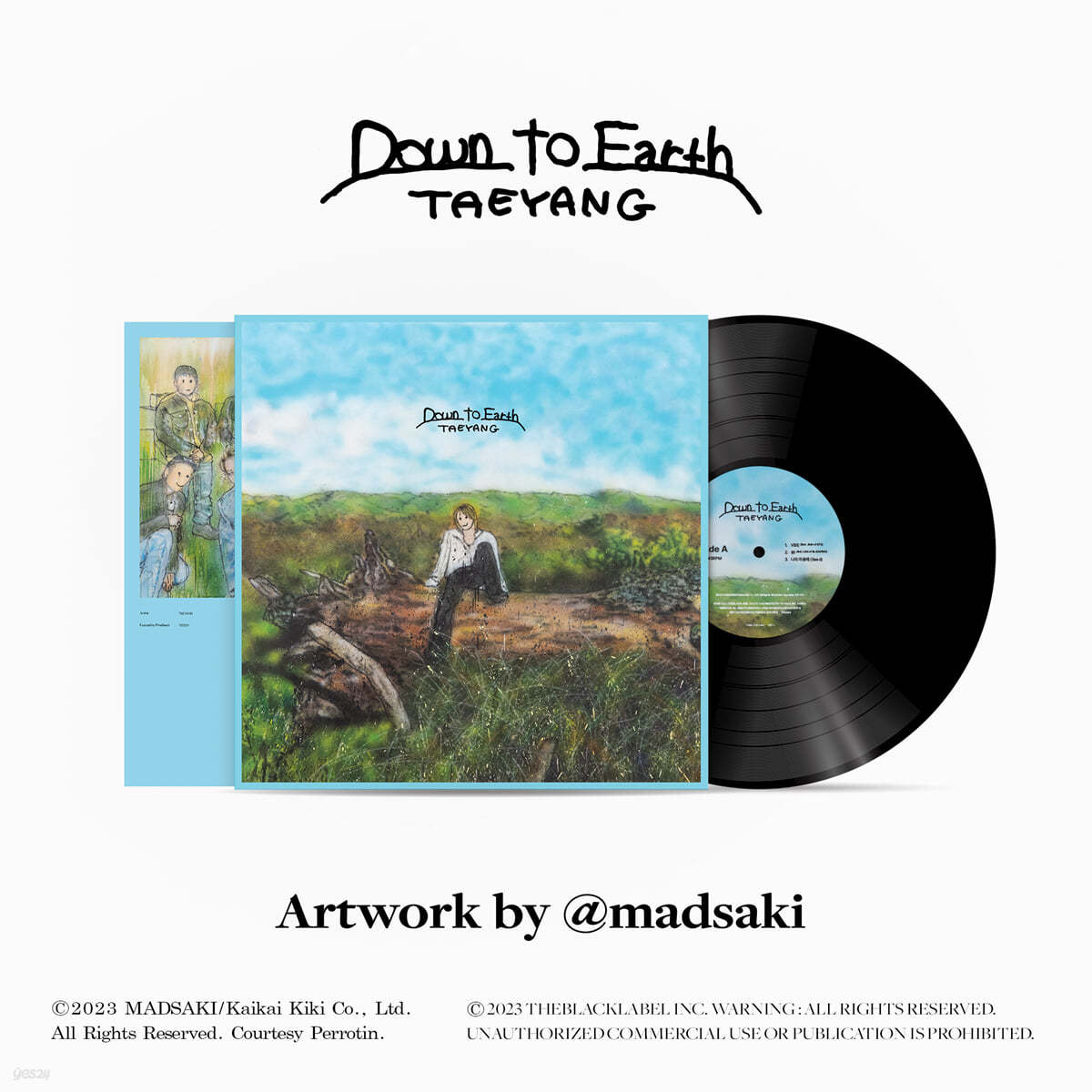 Taeyang - EP 2nd Album Down to Earth [LP] – SEOUL TERRACE