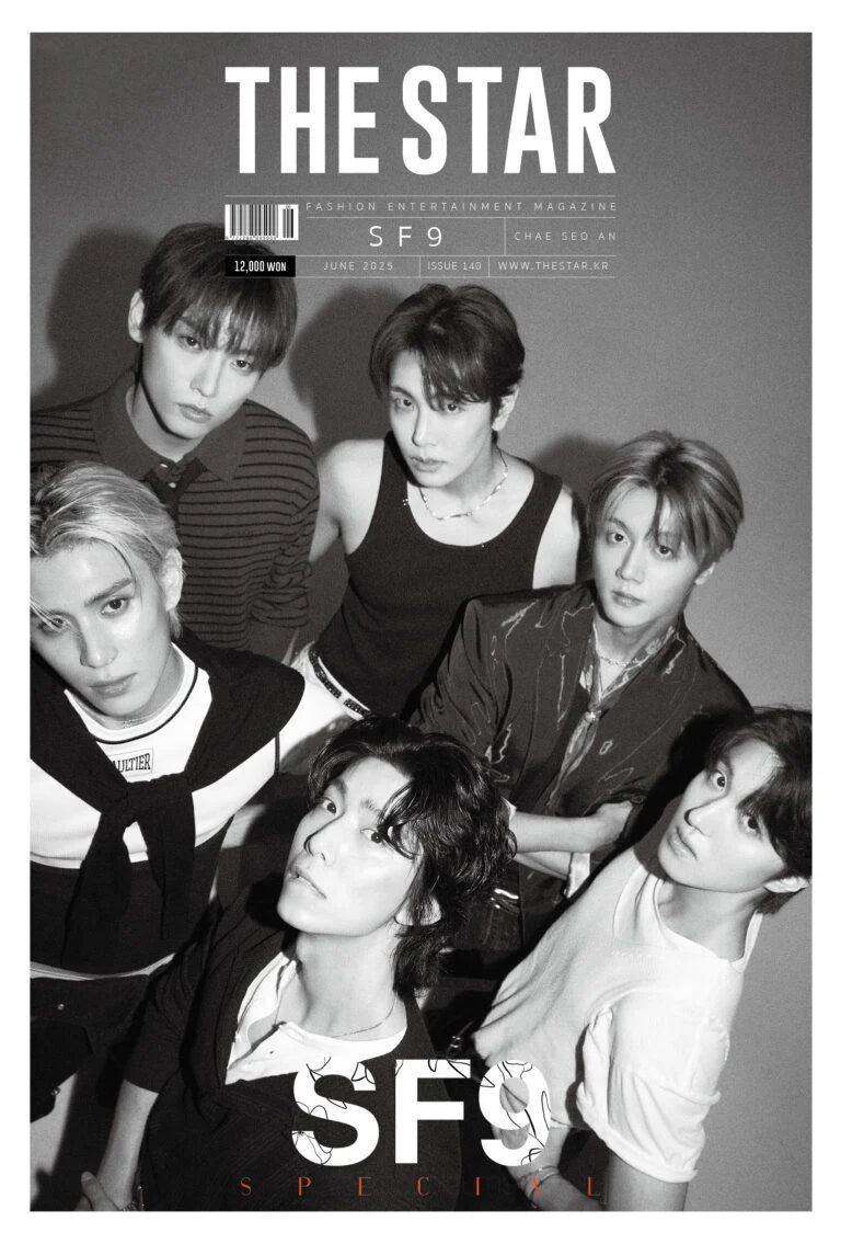 The Star Magazine June 2025 Cover SF9 + Photocard included – SEOUL TERRACE