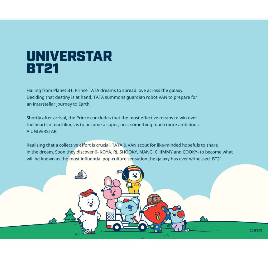 BT21 GOLF COVER – SEOUL TERRACE