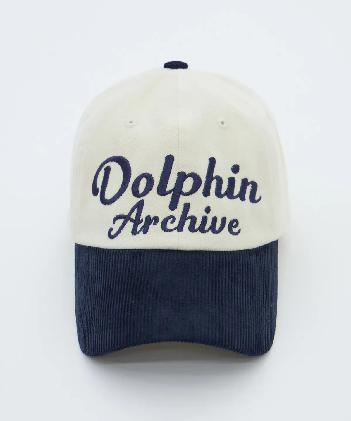[BTS V Worn] Wai kei Dolphin Archive Two-Tone Ball Cap – SEOUL TERRACE